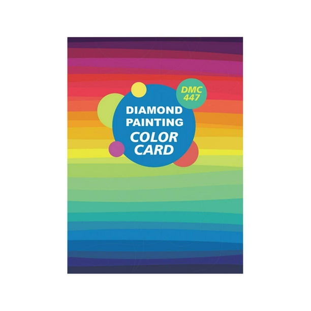 DMC Color Chart for Diamond Painting 5D All Color Card Diamond DMC ...