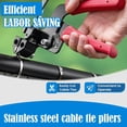 Agiufgs Stainless Steel Cable Tie Tool, Rapid Tightening and Precise ...