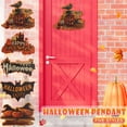 OAVQHLG3B Welcome Sign for Front Door Halloween Decorations Pumpkin Man ...