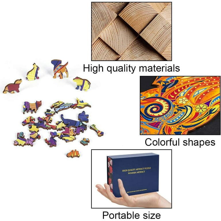 Shape Puzzles For Adults – Shape Puzzles Easy – QEKAE