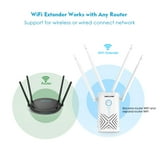 AC1200 Dual Band Gigabit WiFi Range Extender WiFi Repeater With Dual ...