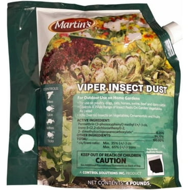 Martin's Viper Insect Dust - 4 lb pouch by Control Solutions, Inc ...