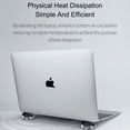 Hagibis Magnetic Cool Ball Laptop Cooling Stand, Anti-Slip Portable ...