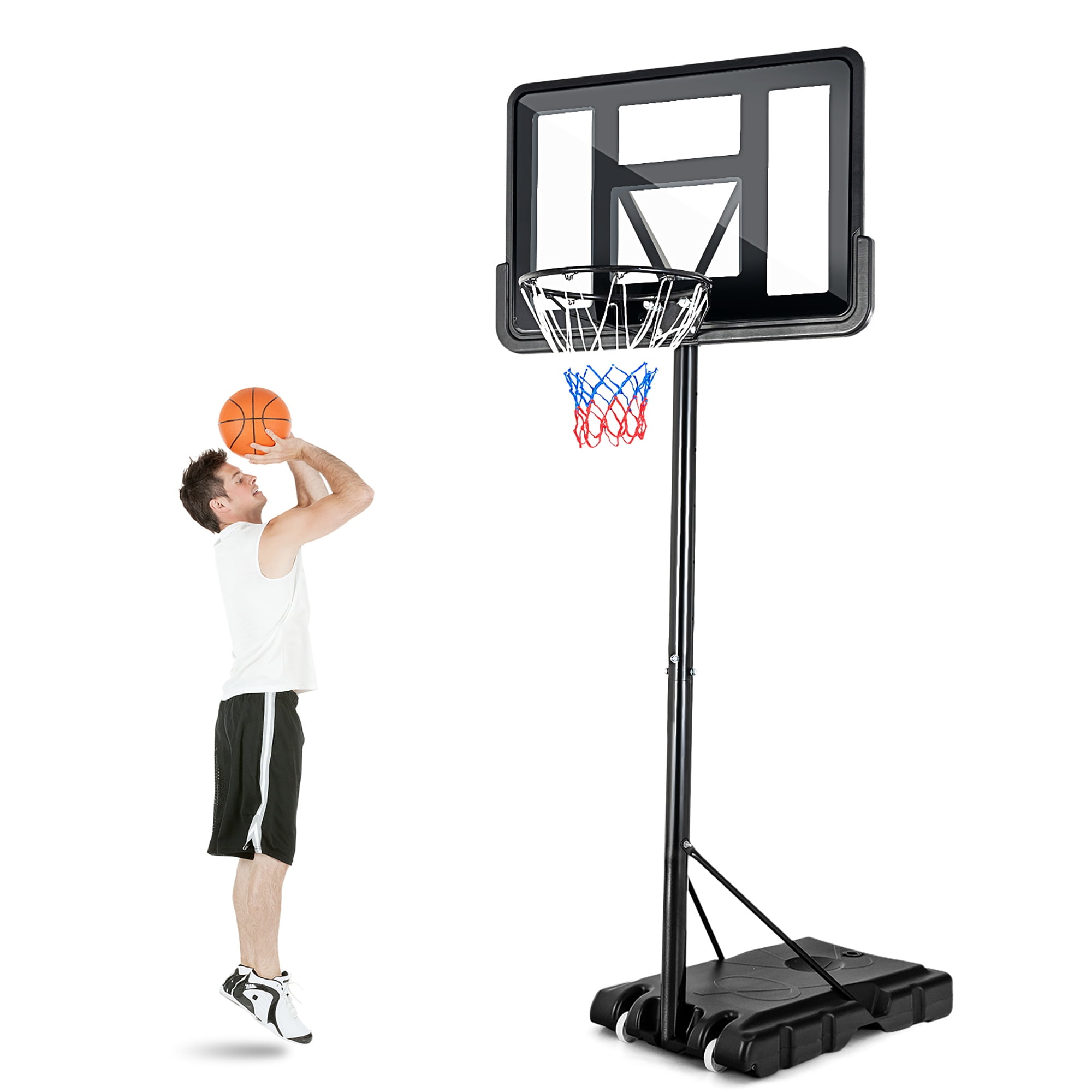 Click here for Costway Portable Basketball Hoop Stand Adjustable... prices