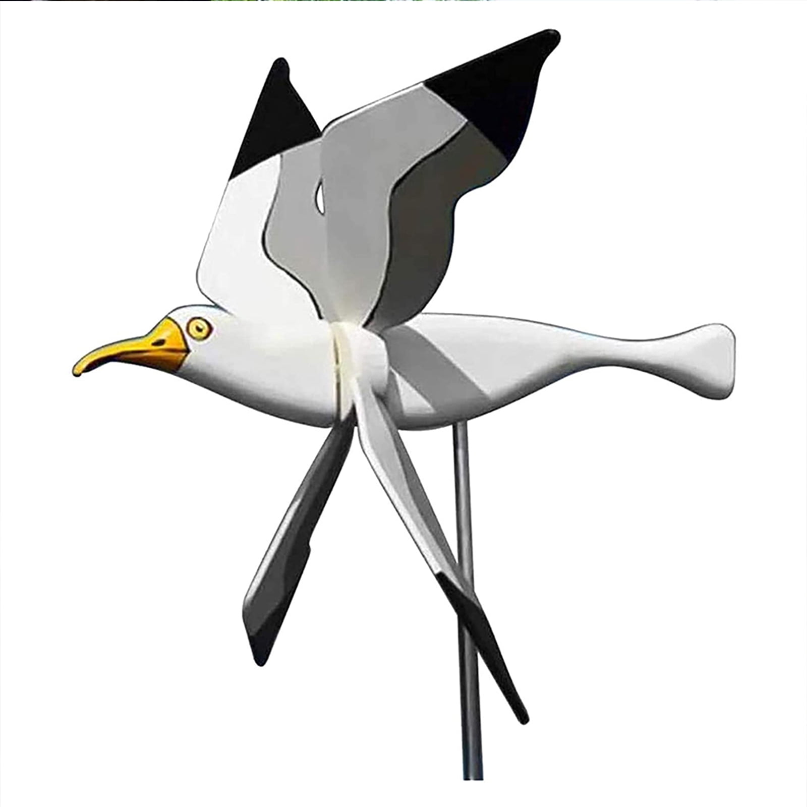 rudenlos Resin Pinwheels Seagull Bird Whirligigs Windmill Outdoor ...