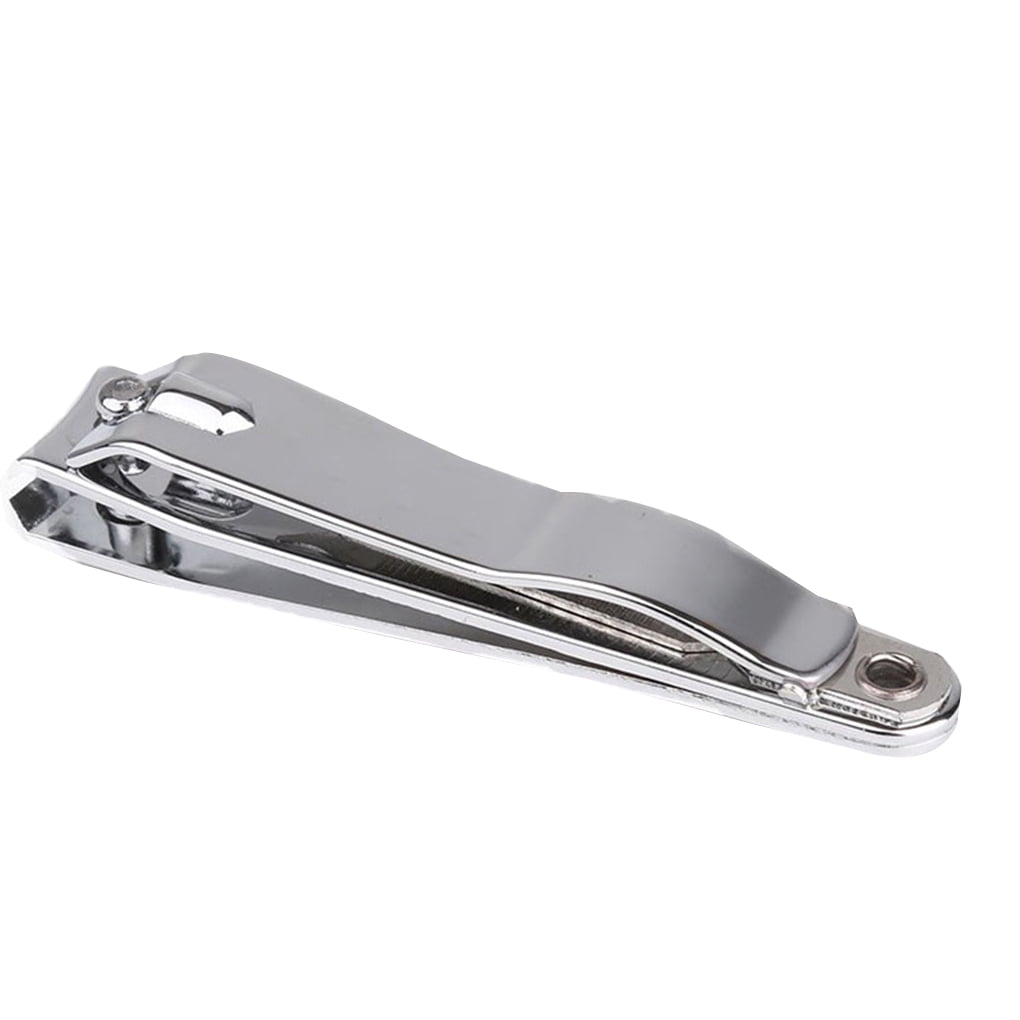 Men Women Stainless Steel Fingernail Toenail Slant Edge Clipper Cutter ...