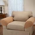Collections Etc Armrest Covers for Recliners, Sofas, and Chairs with ...