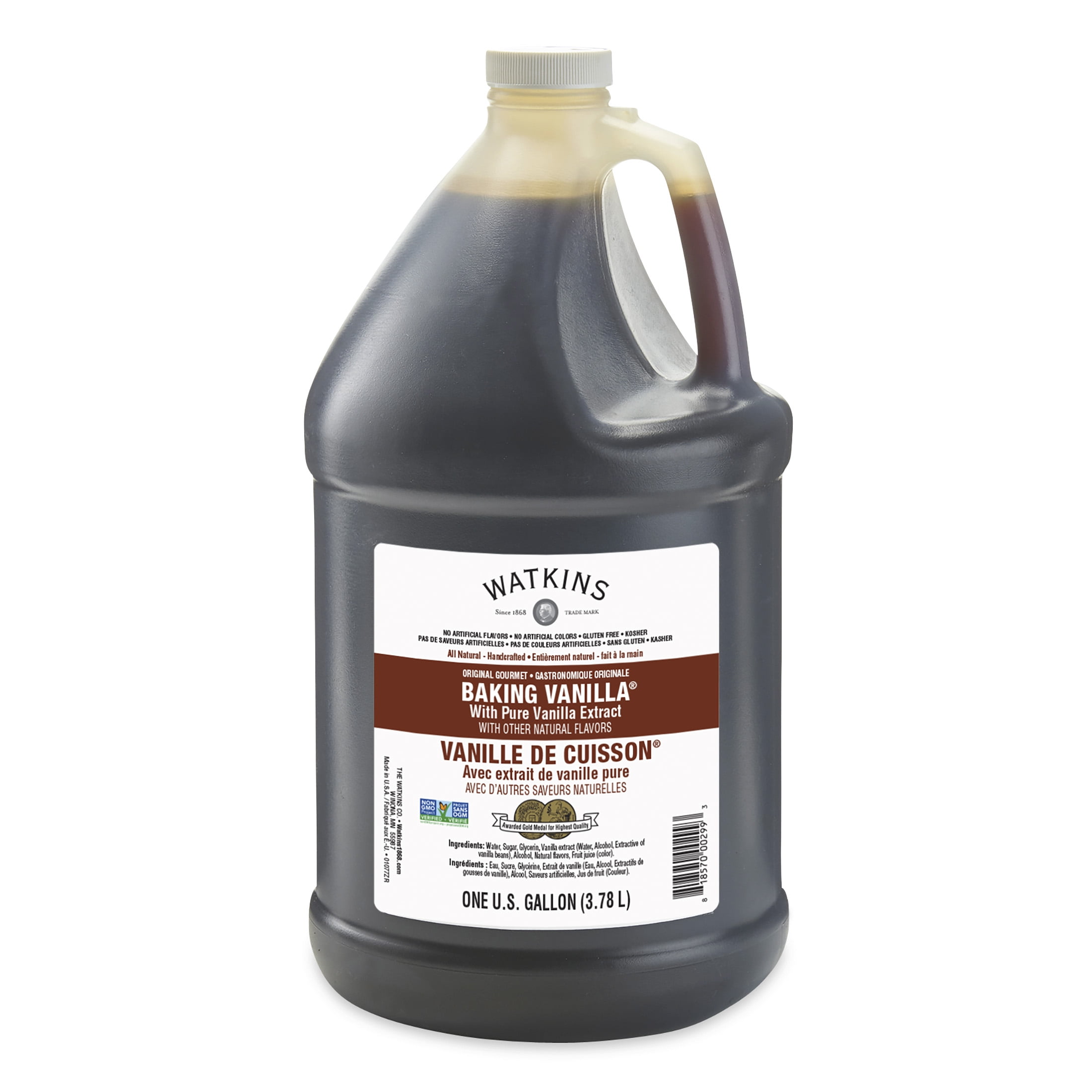 Watkins All Natural Original Gourmet Baking Vanilla, with Pure Vanilla ...