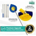 CHOMP Long Handle Wall Cleaner, 5 Minute CleanWalls Extendable Wall ...