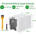 18 Packs Dust Bags for Roborock QV 35A/Qrevo S5V/Saros 10/ 10R/Q Revo/Qrevo S/Qrevo Pro/Qrevo ...