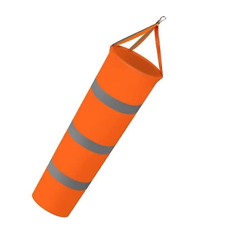 HUSERYT Wind Socks, Weatherproof Outdoor Orange Wind Sock Pocket Flag ...