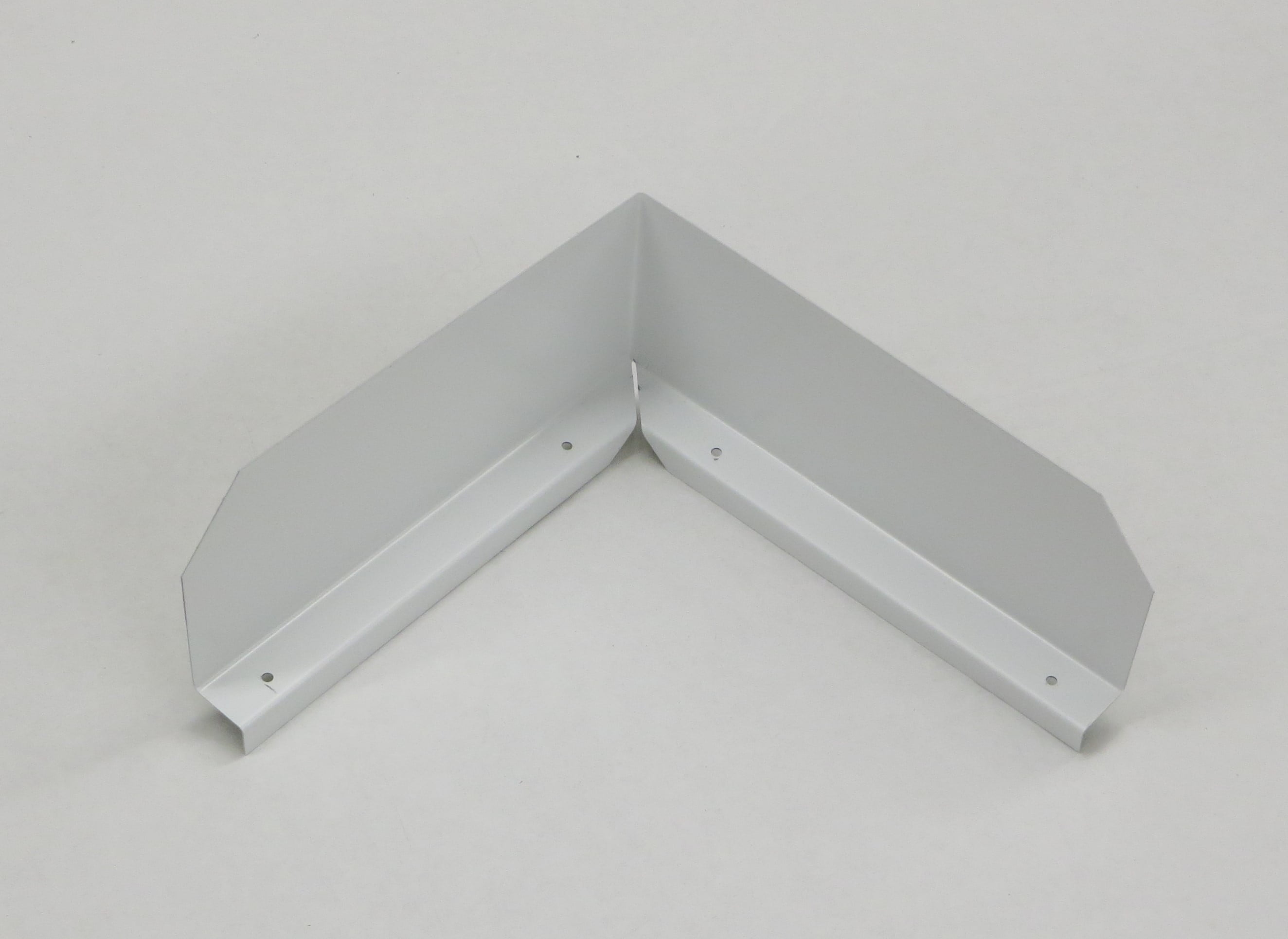 Bent (Inside Corner) Gutter Valley Splash Guards - 12 ct HIGH GLOSS ...