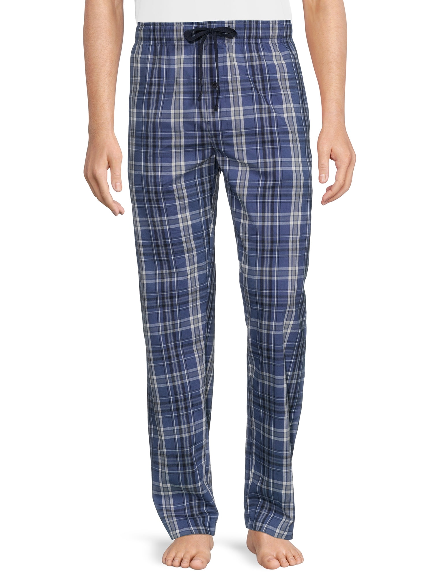 Hanes Men's and Big Men's Woven Stretch Pajama Pants, Sizes S-5X ...