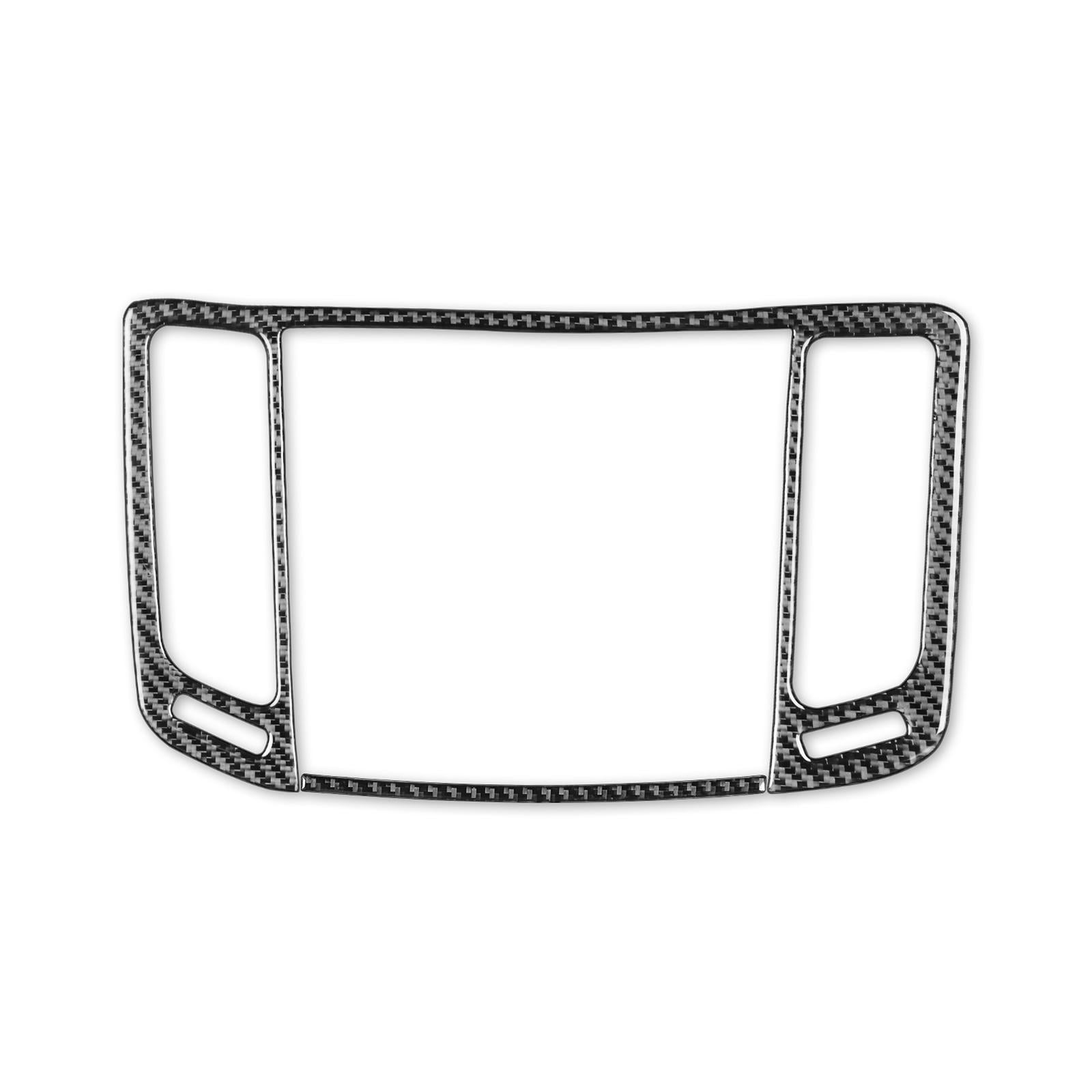 2 Pieces Carbon Fiber Center Air Vent , Outlet Sticker Decals ...