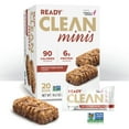 Ready® Clean Protein Bar, Chocolate & Peanut Butter, 20 Count, Mini ...