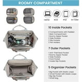 Lovevook Laptop Backpack for Women 15.6",Cute Work Travel Commuter ...