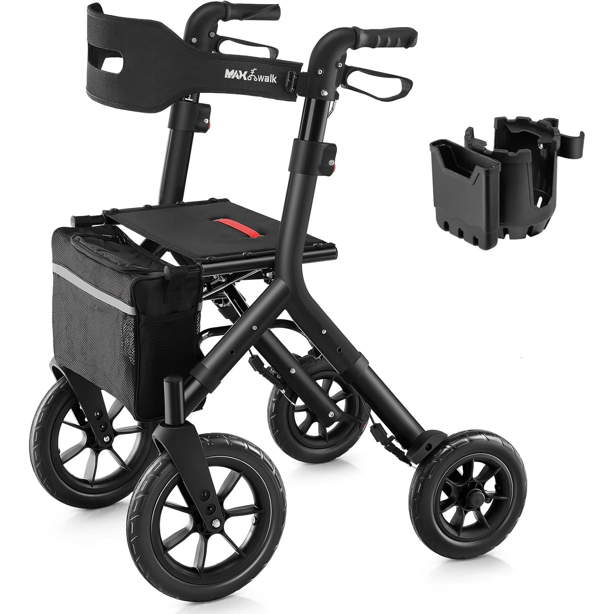 Click here for Maxwalk Rollator Walker With Seat  Tall Walkers Fo... prices