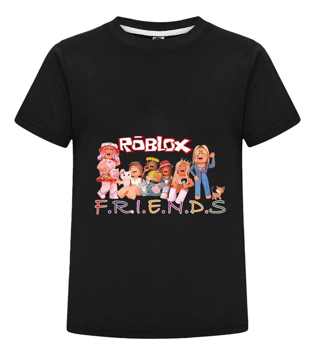 Camiseta para Niño con Estampado de Roblox, Playera de Algodón Gamer ...