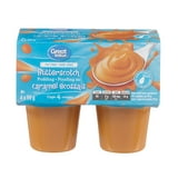 Great Value Fat Free Butterscotch Flavoured Pudding, 4 x 99 g - Walmart.ca