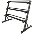 BalanceFrom 3-Tier Easy-Grab Dumbbell Rack Multi-Level Weight Storage ...