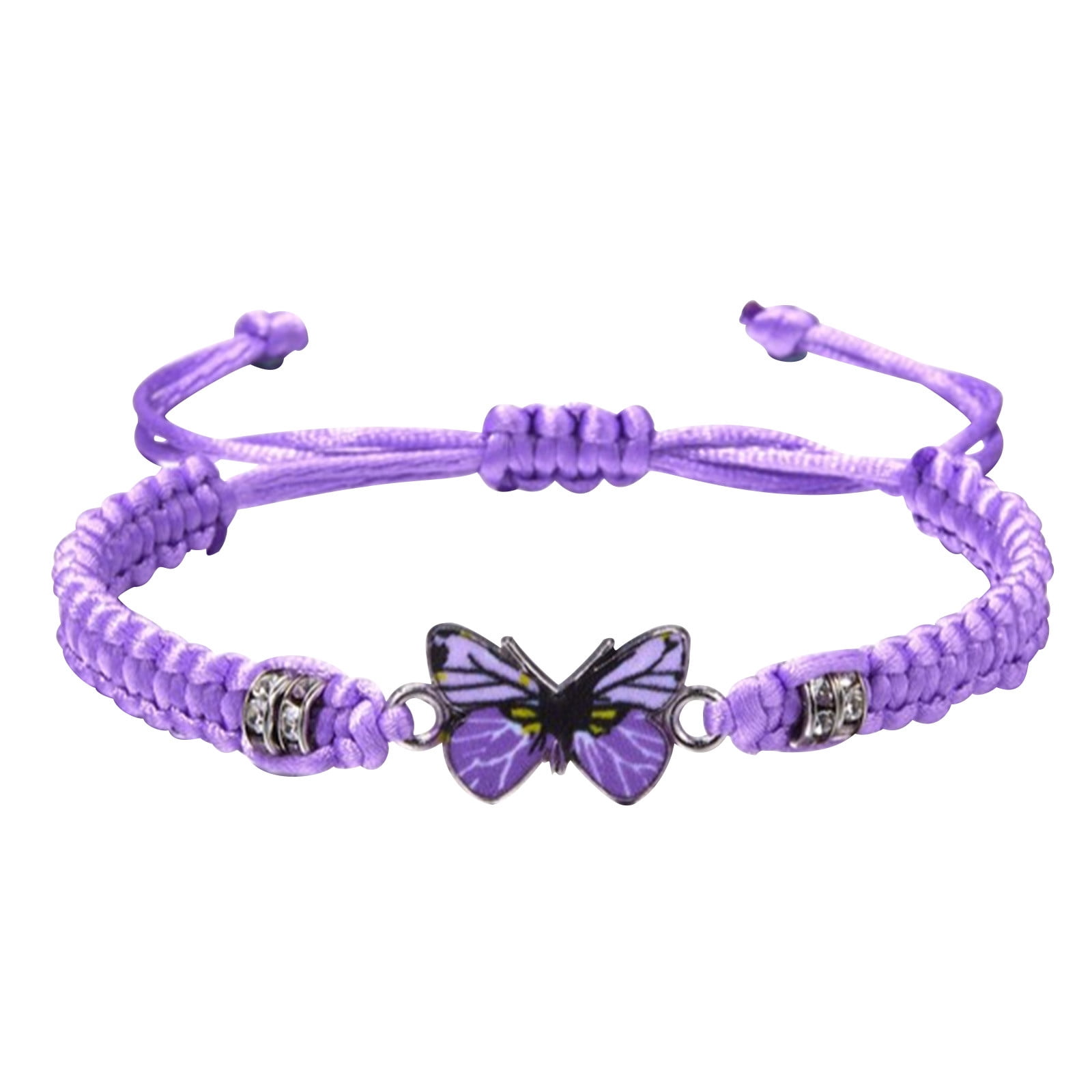 Click here for Dvkptbk Bracelets Handmade Braided Butterfly Brace... prices