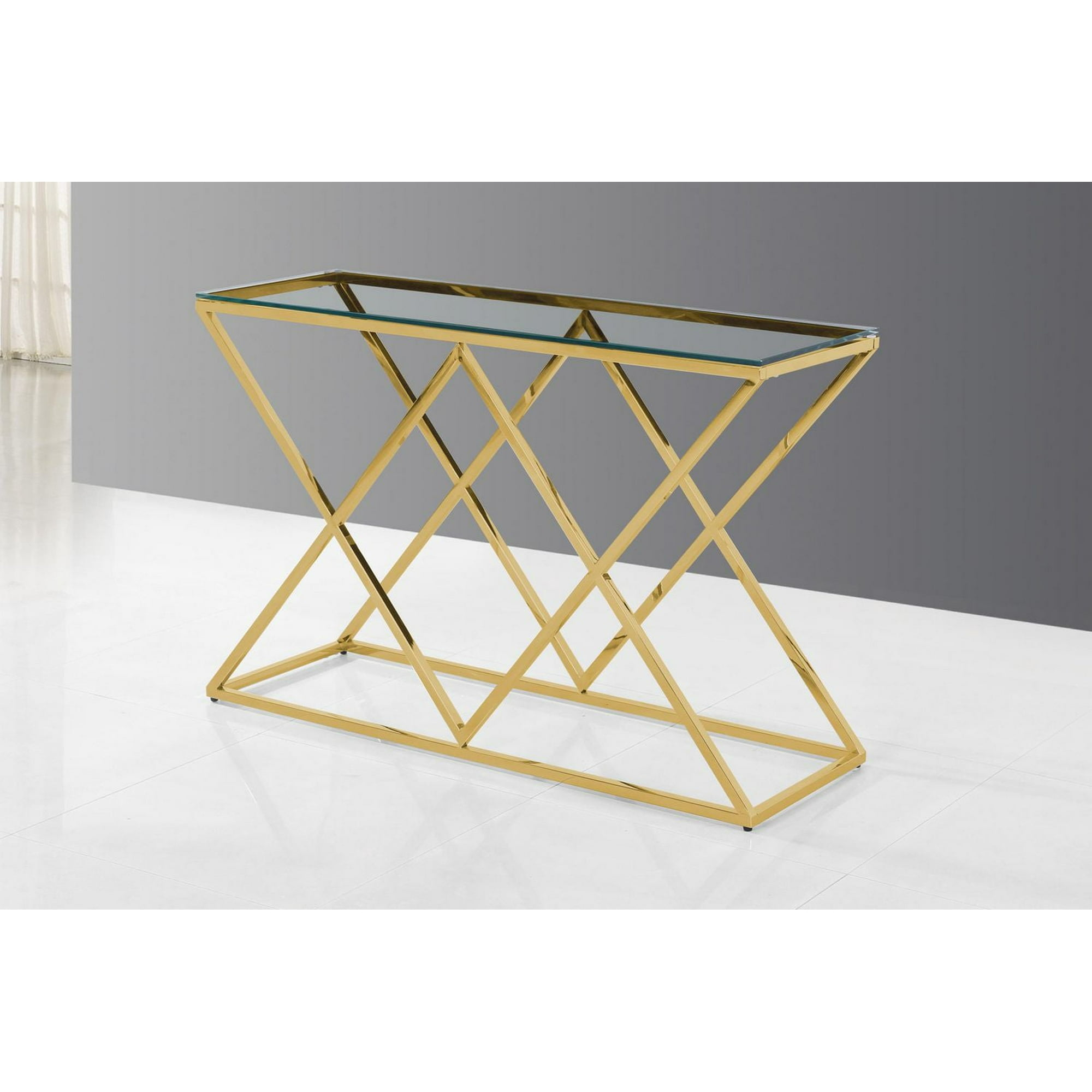 Click here for K-Living Castor Sofa Table/ Console Table With Tem... prices