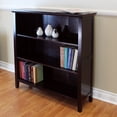 Ferndale 3-Shelf Bookcase in Espresso - Walmart.com