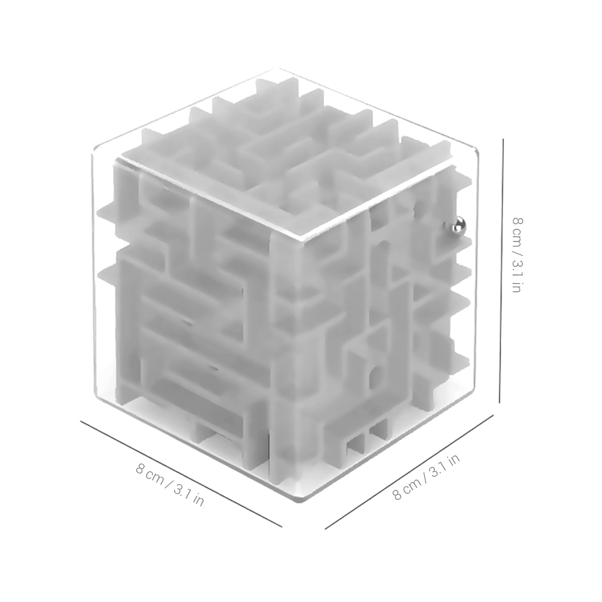 Juguete inteligente, cubo de laberinto 3D, juguete de cubo de laberinto, juguete de laberinto de ...