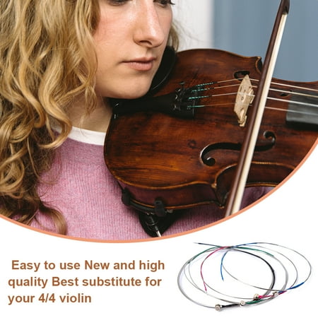 4 Pcs Violin String Stringed Accessories Musical Instrument Kit Noise ...