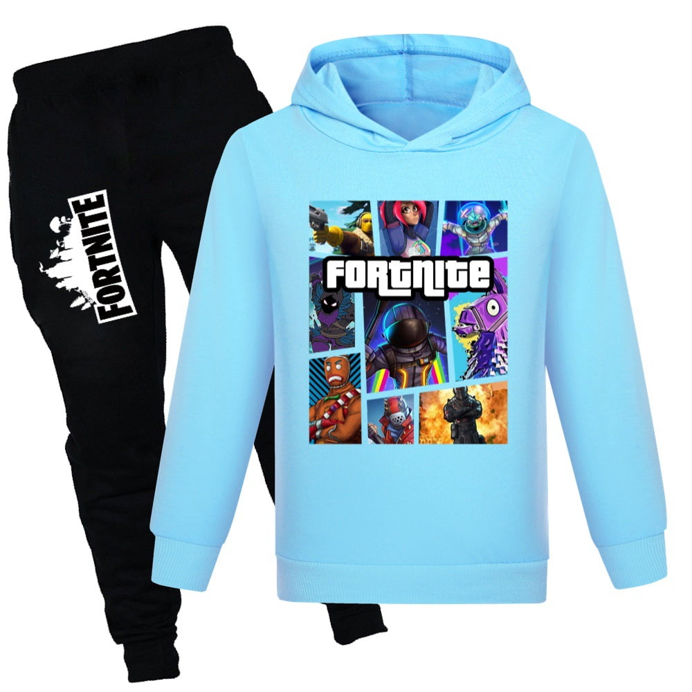 Click here for Quanty Boys And Girls Fortnite Pullover Hoodie Jog... prices