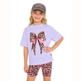 BOOMNY Toddler Girls Outfit Set 2 Peice Clothes Set for Girl Short ...