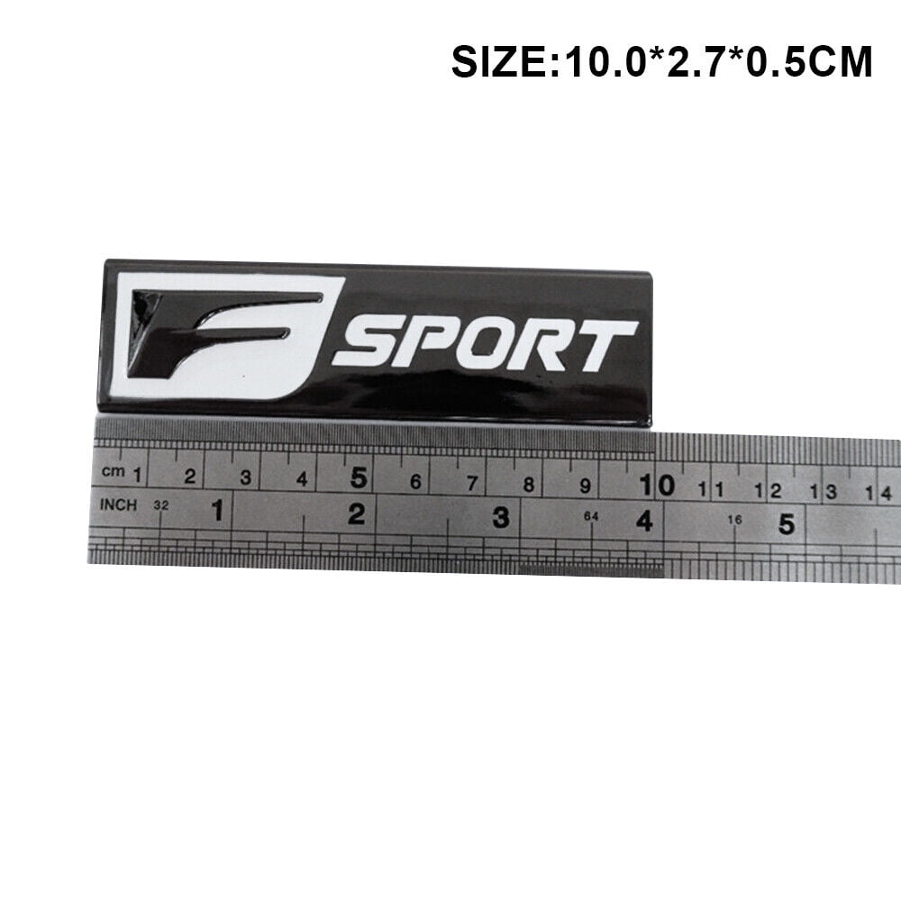 Lexus Badge F SPORT Emblem Sticker Car Side Fender Body Letter Logo ...