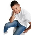 Hanes Men Short Sleeve T-Shirt 100% Cotton Tagless ComfortSoft Crew tee ...