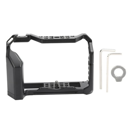 Camera Cage, Aluminum Alloy Camera Cage Black 281g CNC Integrated ...