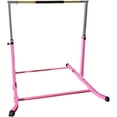 Expandable Pink Gymnastics Kip Bar with Free Foam Pad - Athletic ...