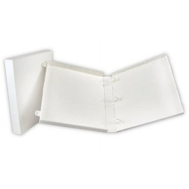 find It Gapless Loop Ring View Binder, 11 x 8-1/2, 5" Capacity, White ...