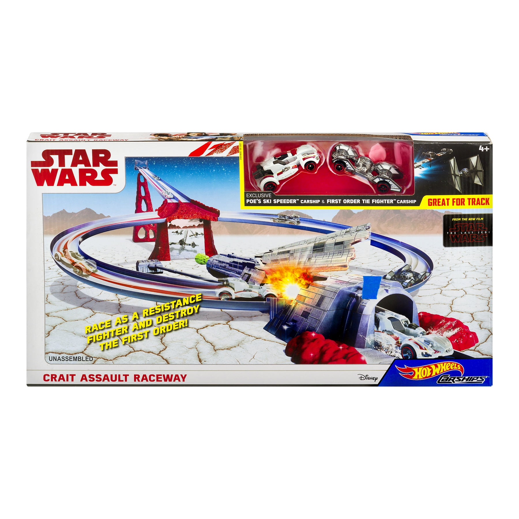 Hot Wheels Star Wars Episode 8 Carship T - Walmart.com