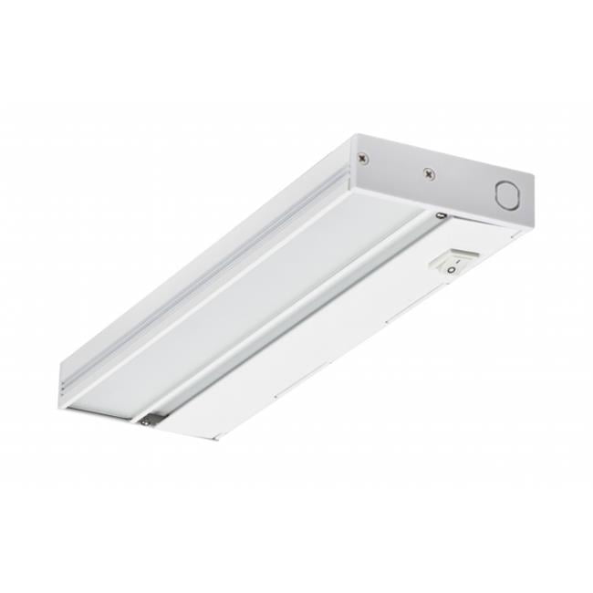 NICOR Lighting NUC-4-12-DM-W-WH 12 in. Slim Dimmable White LED Under ...