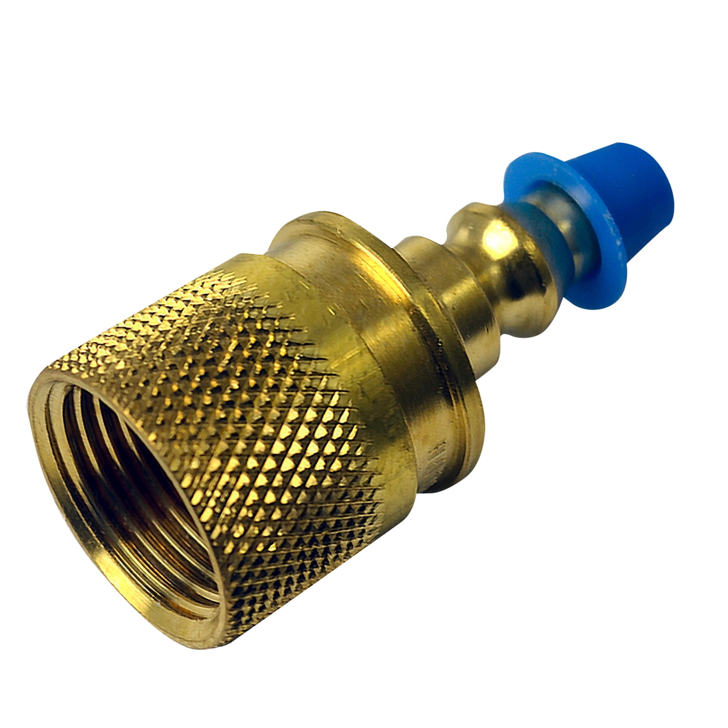 Mr. Heater 7/8 in. D Brass Female P.O.L. x Male Plug Propane Cylinder ...