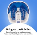 Homedics Bubble Bliss Elite Foot Spa: Warm Bath with Pedicure Brush ...
