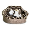 Free Shipping! Precious Tails Leopard Princess Cat Dog Bed - Small ...