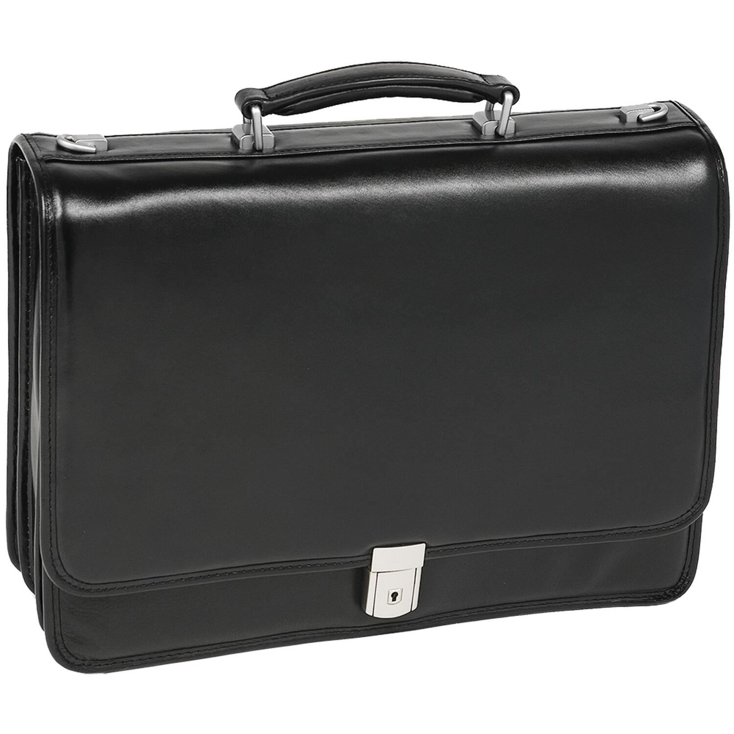 River North Leather Laptop Briefcase - Walmart.com