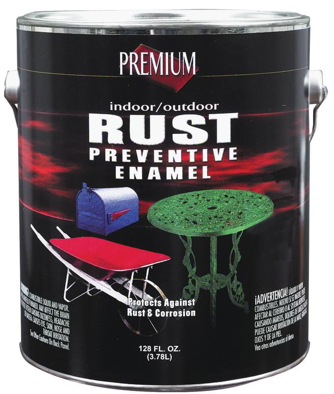 Rustoleum Premium Oil Based Rust Preventive Enamel Paint, 1 gal Can ...