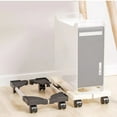 LOPNGLNG Adjustable Computer Tower Stand with 4 Rolling Caster Wheels ...