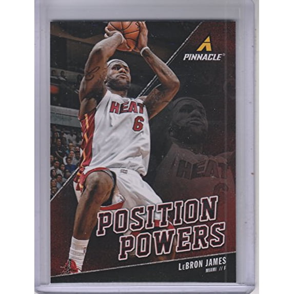 2013-14 Pinnacle Position Powers #9 LeBron James NBA Basketball Trading ...