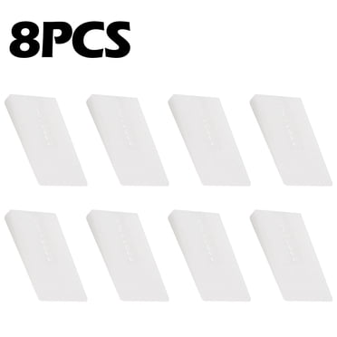 Plastic Structural Shim Horseshoes U Shape, Size: 3" x 4" x 1/16". Pack ...