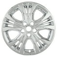 Set of Four 18' Chrome ABS Wheel Skin Covers for 2014-2016 Chevy Impala ...