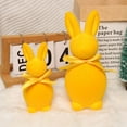Easter Spring Table Centerpiece Set with Rabbit Figurines for Home ...