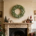 2026 Artificial Baby's Breath Wreath - 45cm Colorful Plastic Camellia ...