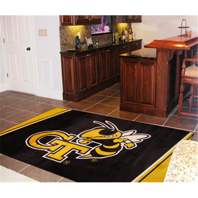 FanMats F0006988 4x6 Georgia Tech Rug - Walmart.com
